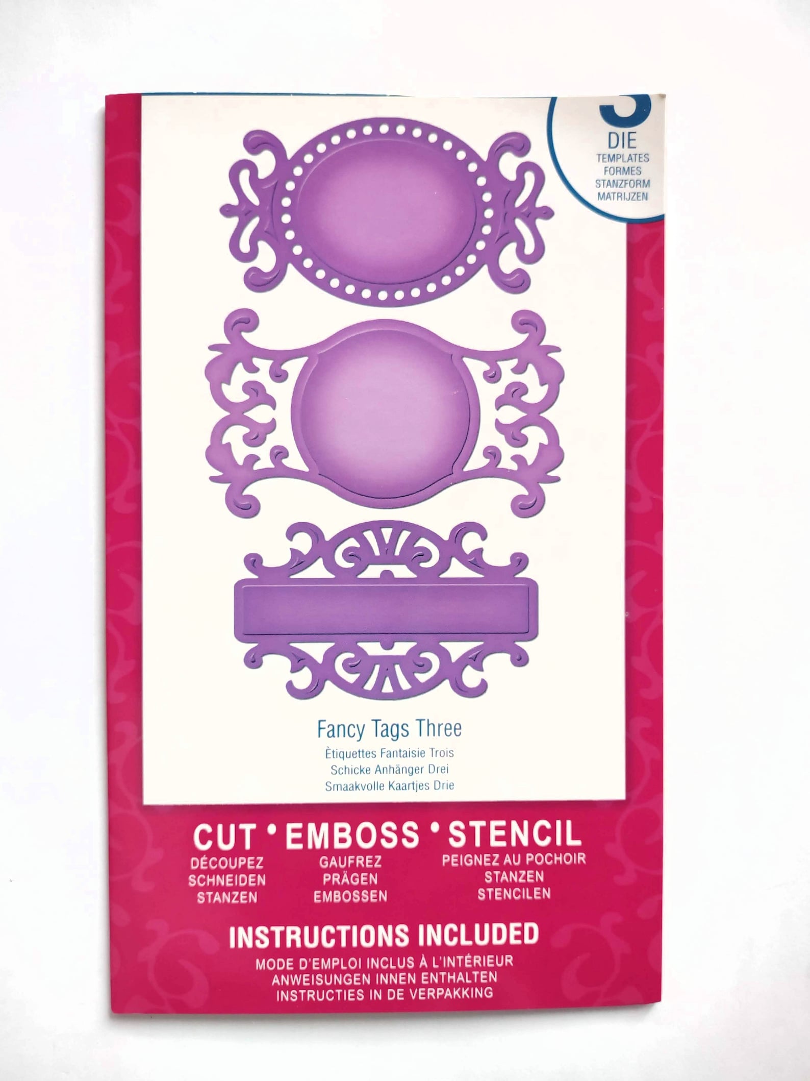 Spellbinders Dies "fancy Tags Three" - Etsy