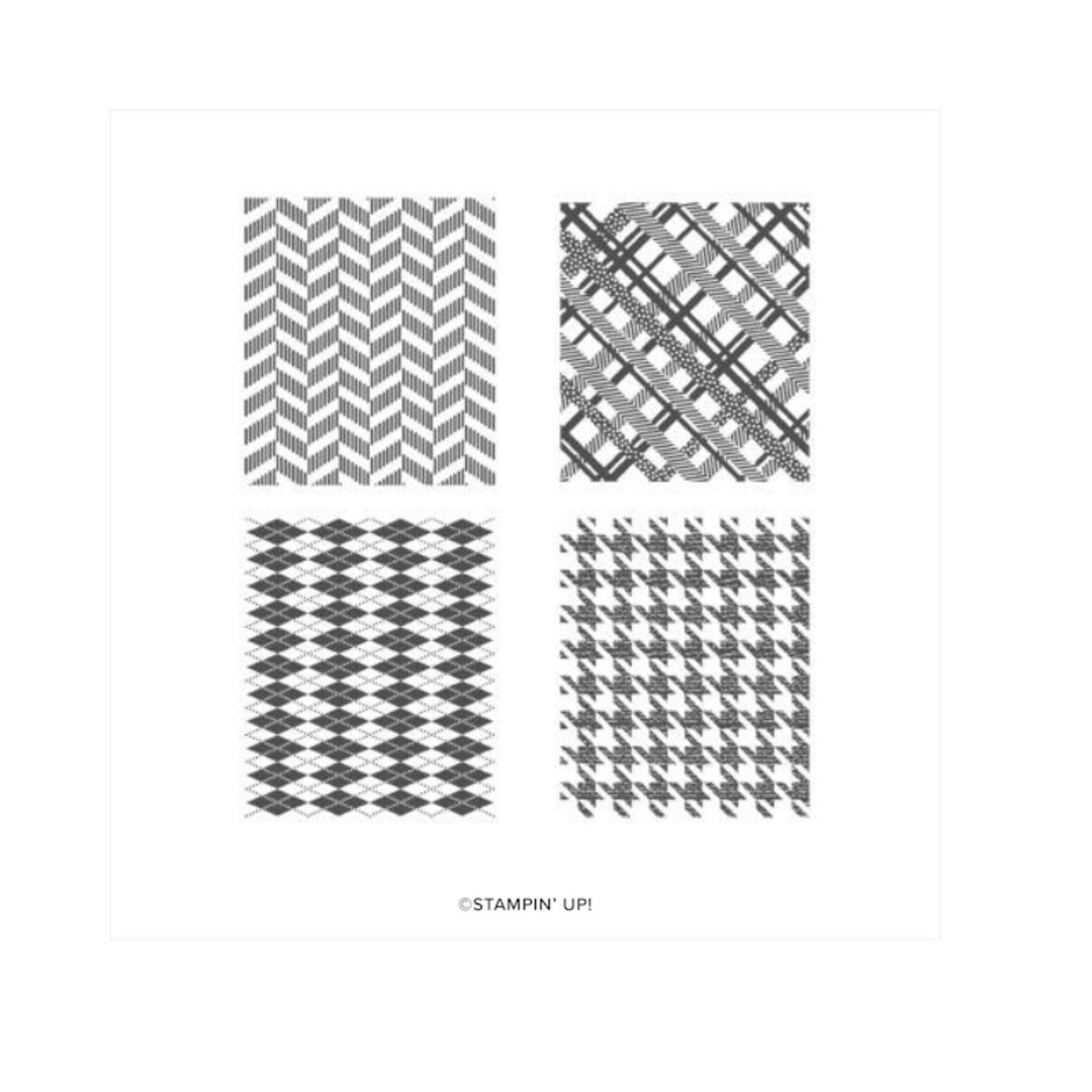 1 Stampin' Up! Stamp Set "beyond Plaid" - Etsy