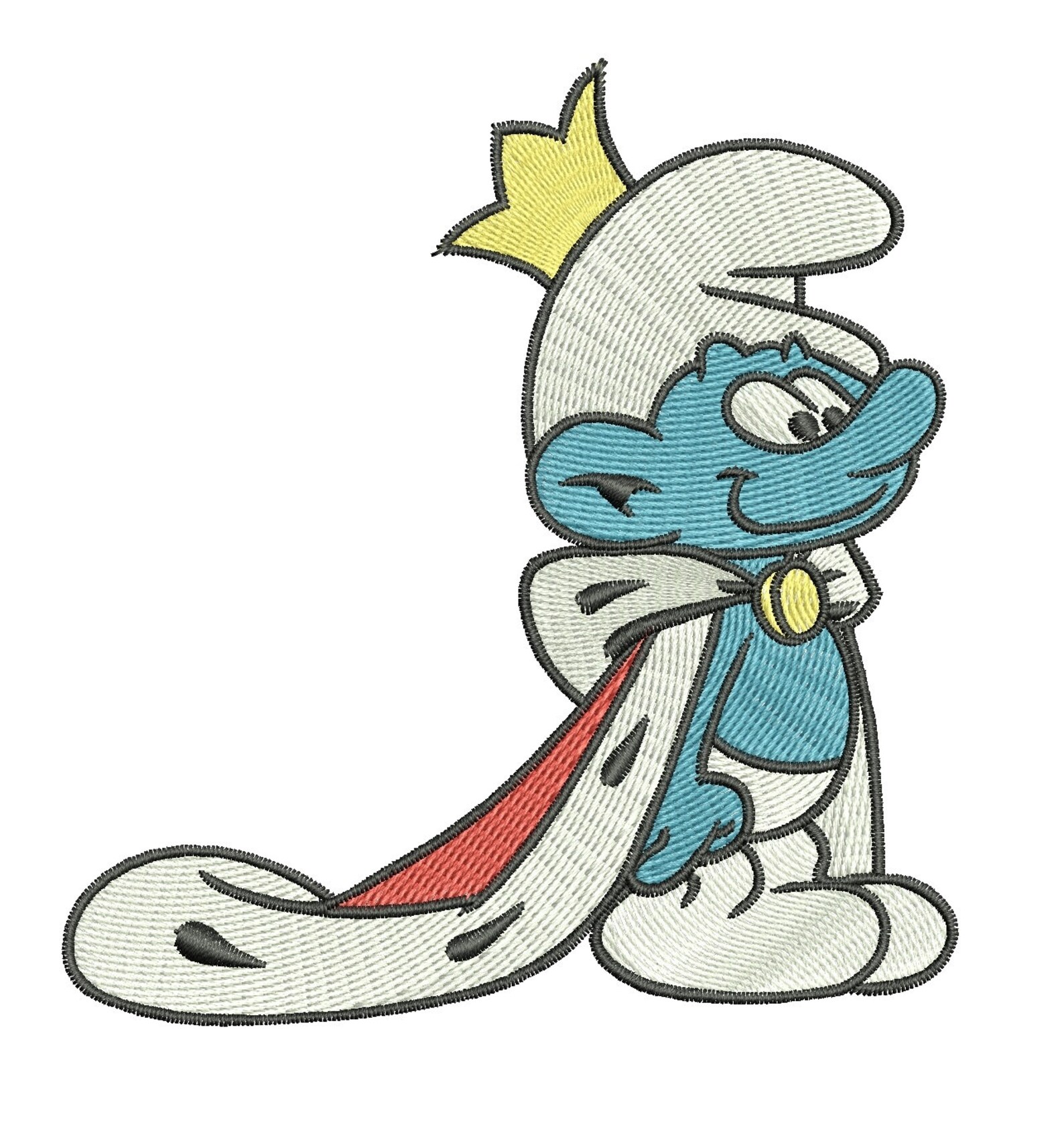 INSTANT DOWNLOAD Machine Embroidery Designs. Smurf. The | Etsy