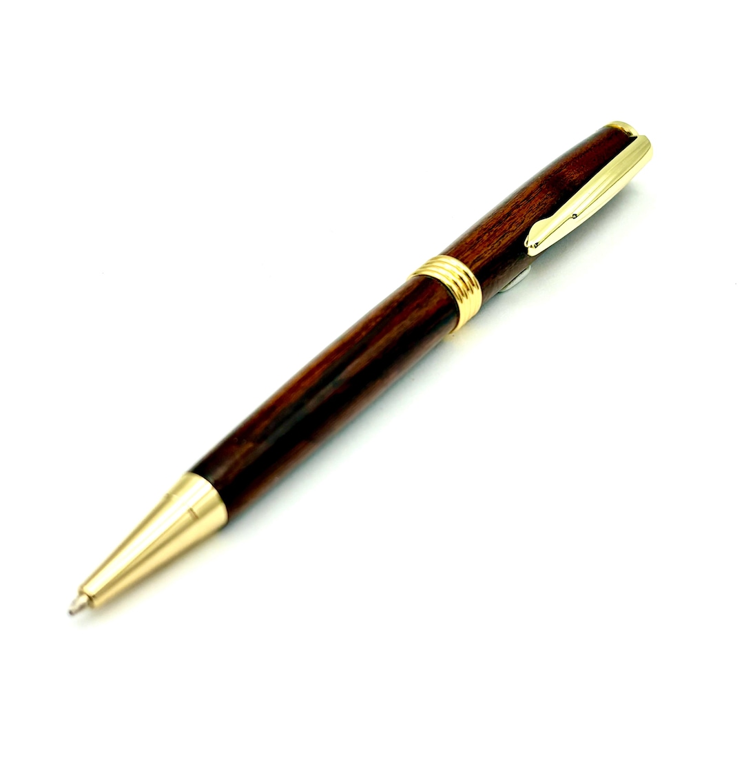 Luxurious Exotic Wood Writing Pen - Handmade Mulga Wood Luxury Pen ...