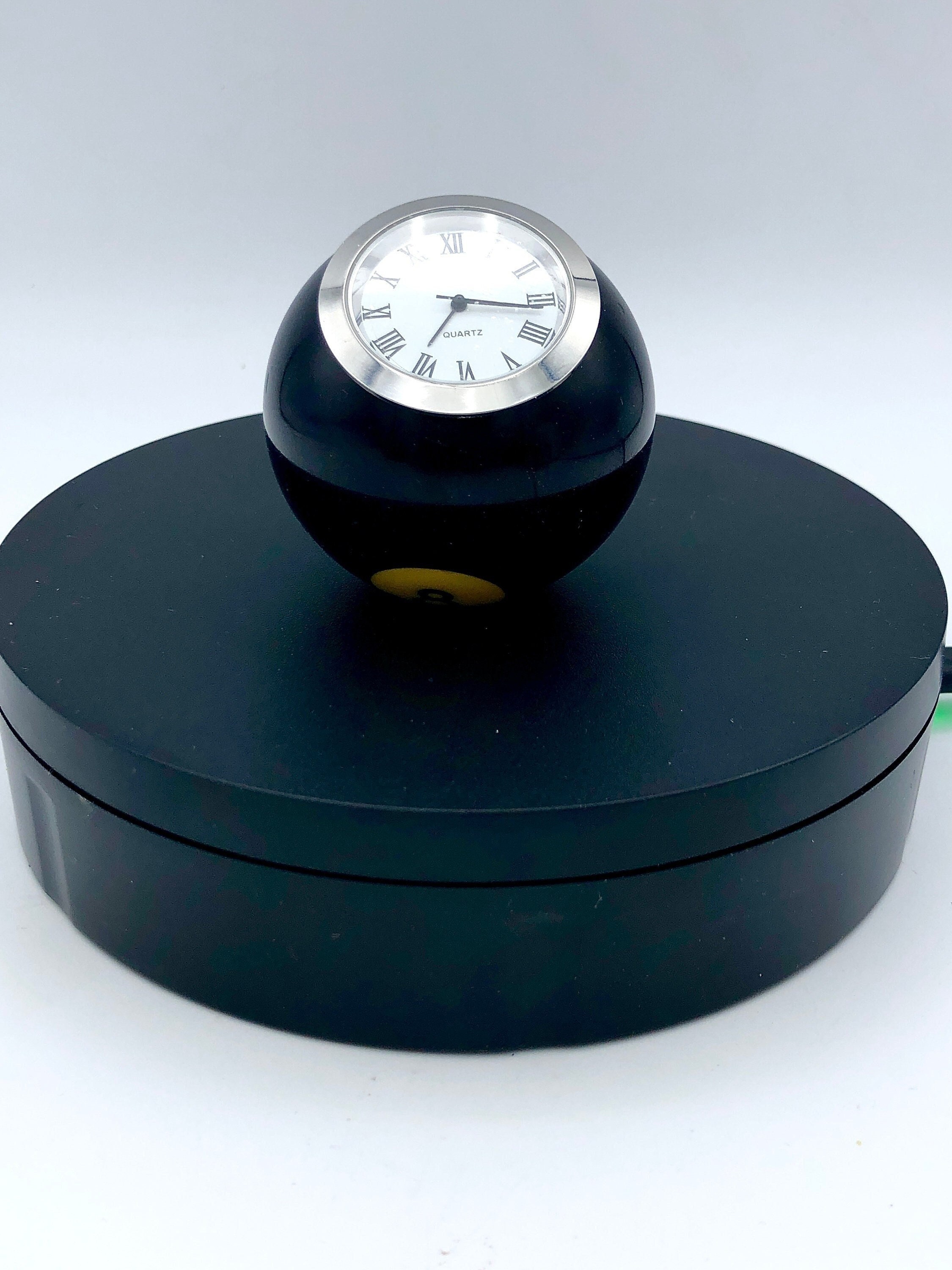 Lucky Number 8 Billiard Ball Clock Favorite Color Black - Etsy