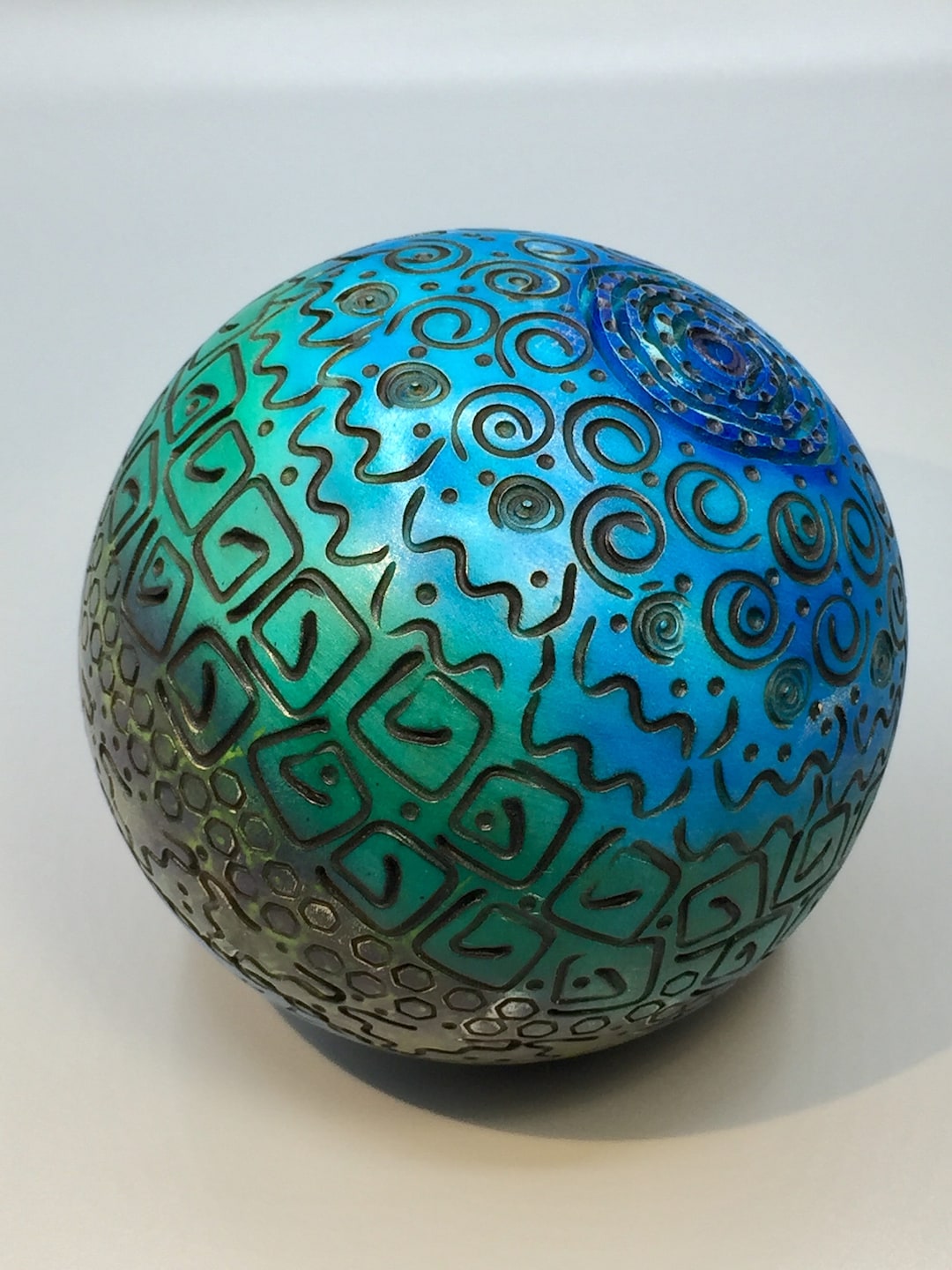 Wooden Sphere Mother Earth Wood Art Wood Orb Planet Earth Art Display ...