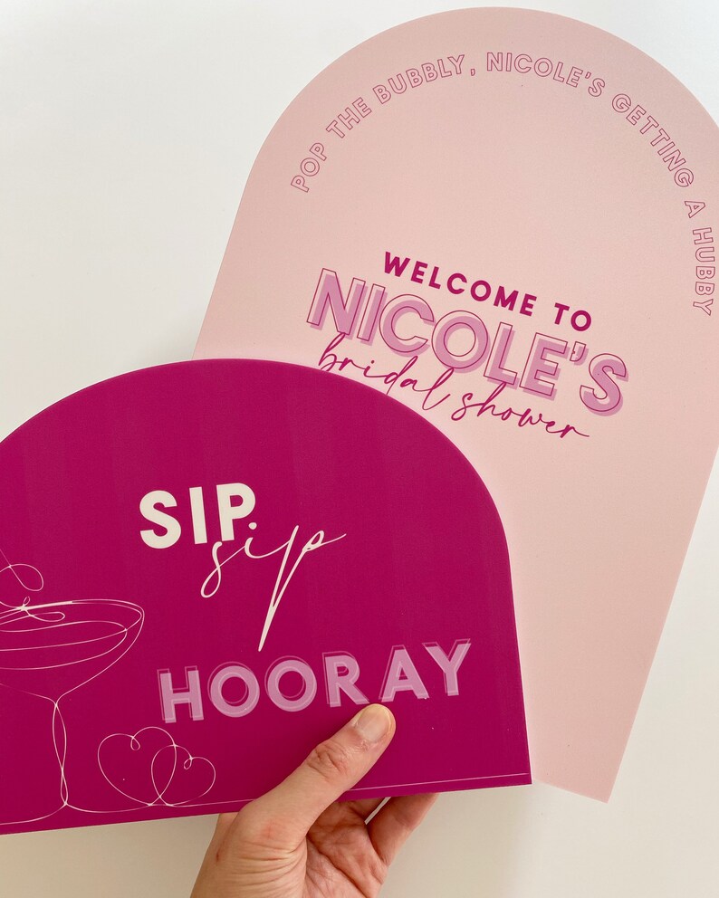 A5 or A4 Size Acrylic or Foam Tablesetting Table Menu Signs - Etsy