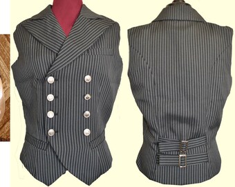 Steampunk vest | Etsy