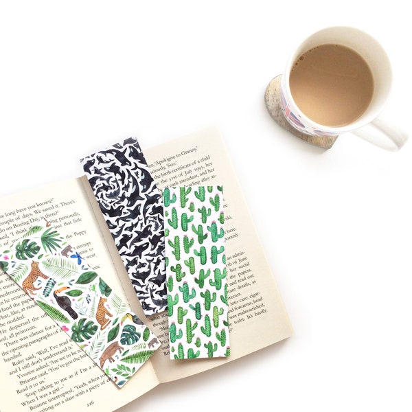 Illustrated Bookmark - Etsy