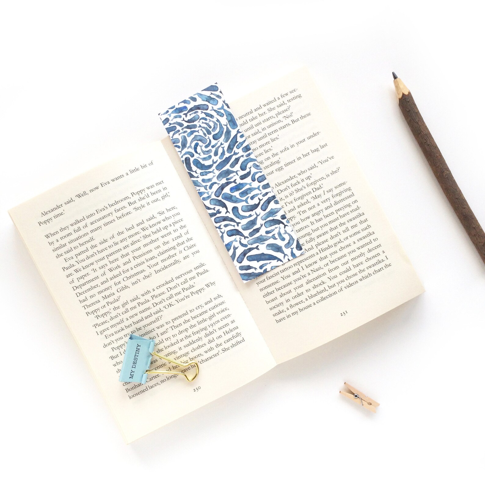 Illustrated Bookmarks | Etsy UK