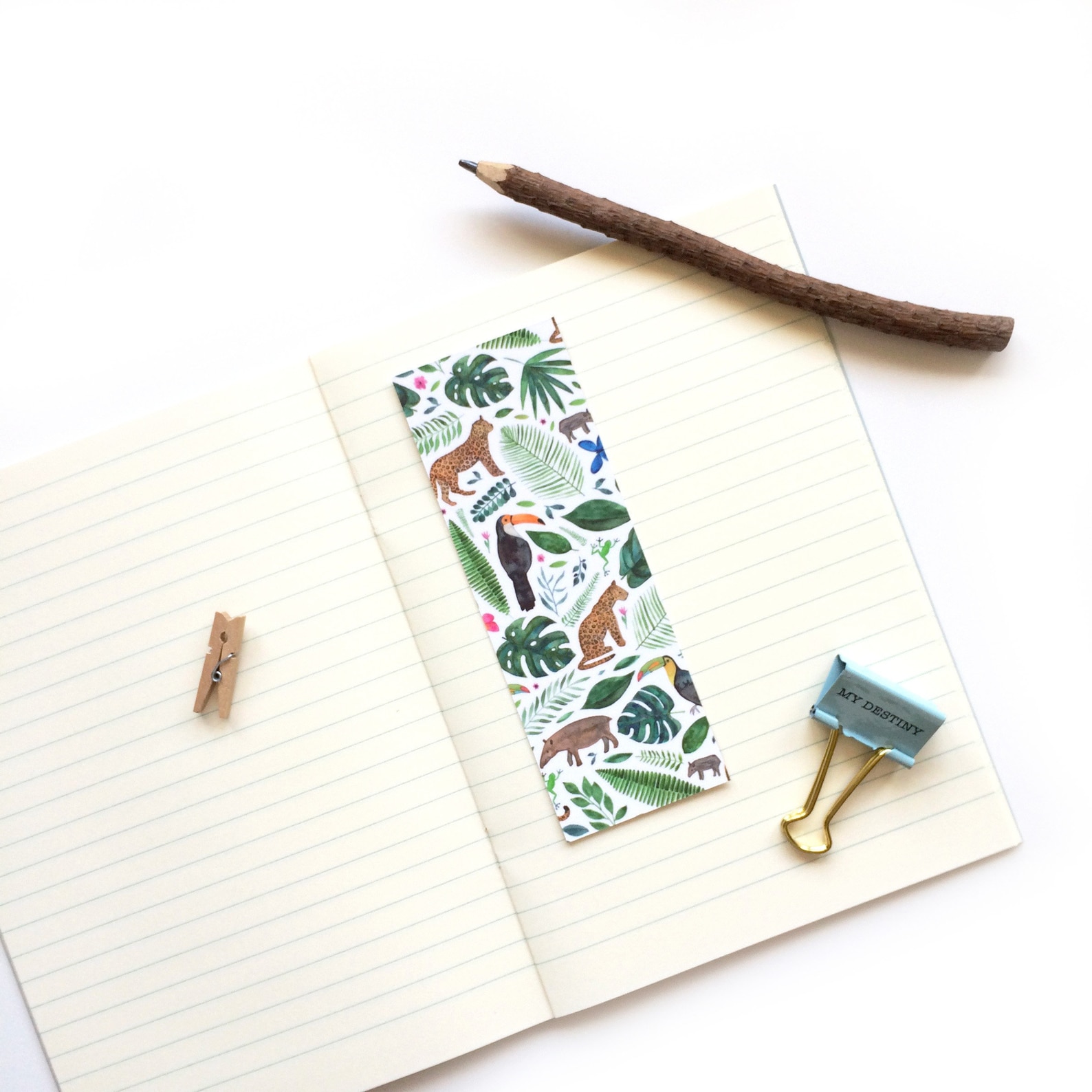 Illustrated Bookmarks | Etsy UK