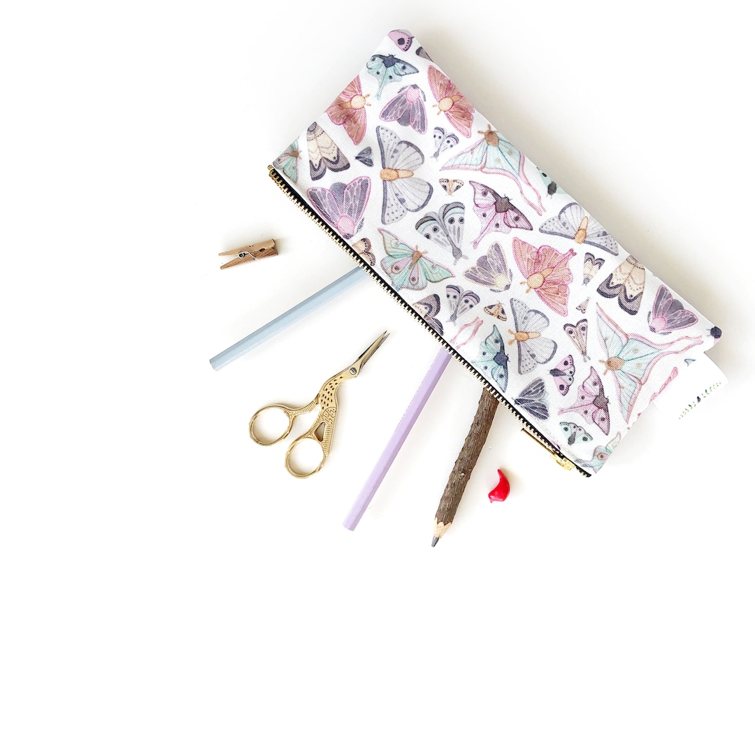 Pastel Moths Pencil Case! - Etsy