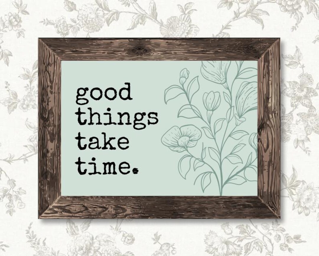 Farmhouse Print, Vintage Rustic Sign, Wall Art - Inspirational Quote ...