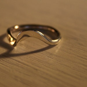 Wave Ring- Sterling Silver - Etsy