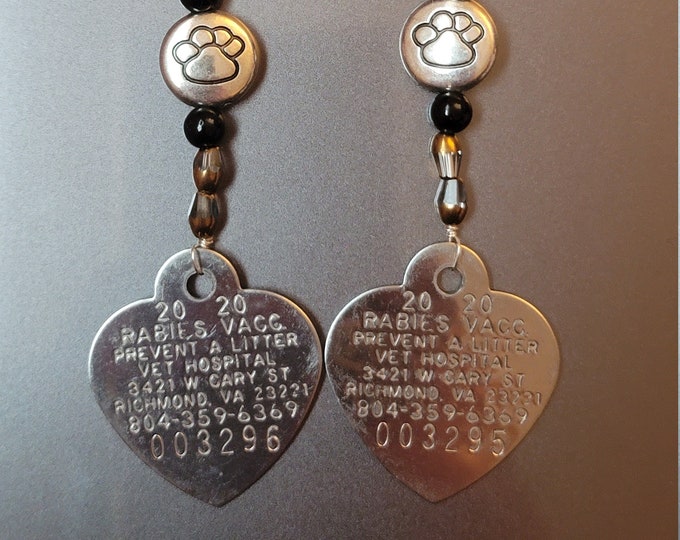Dog Licence and Rabies Tags - Etsy