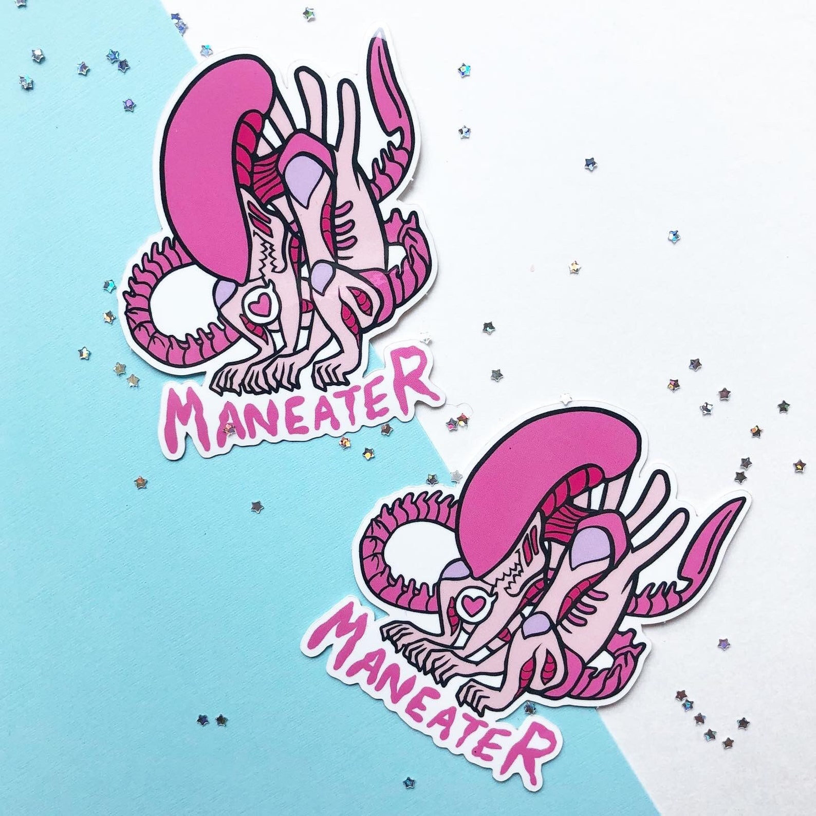 Xenomorph Vinyl Sticker Xenomorph Alien Xenomorph Decal - Etsy