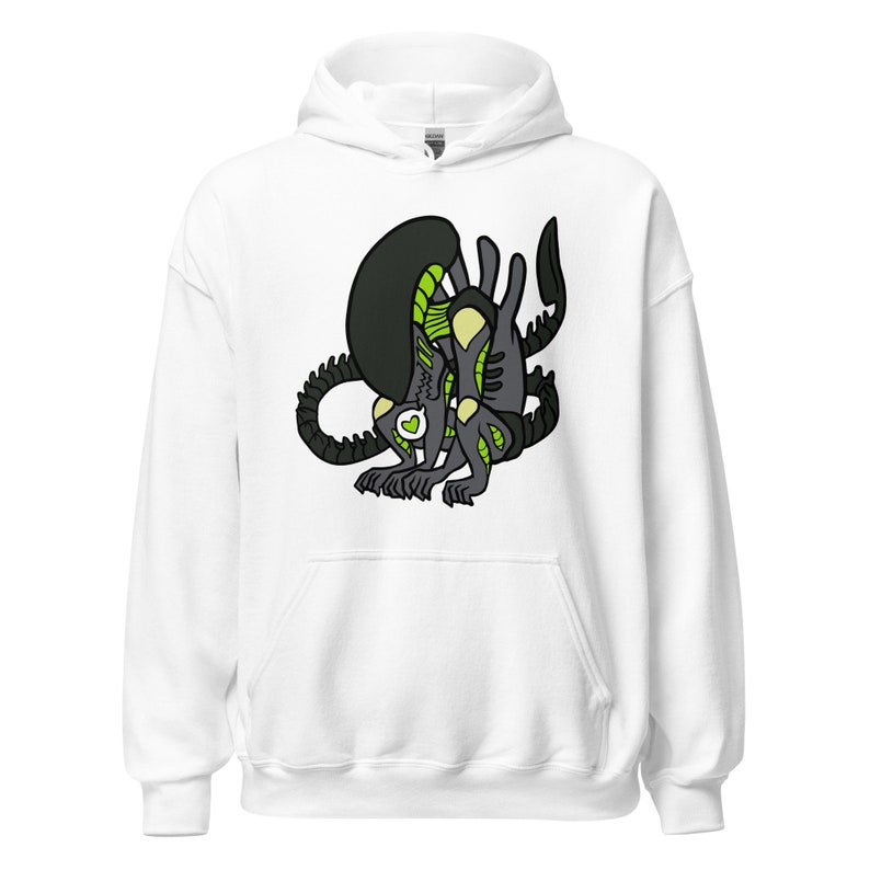 Xenomorph Hoodie (black Xenomorph) Xenomorph Alien, Xenomorph Art ...