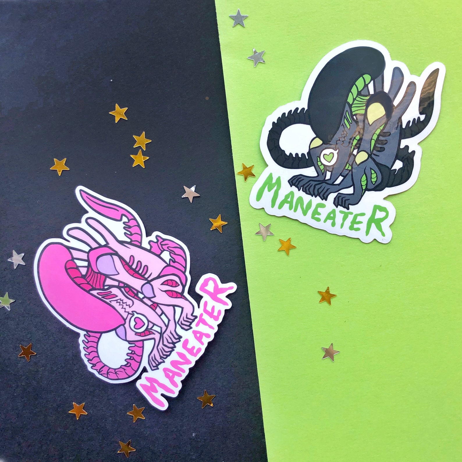 Xenomorph Vinyl Sticker Xenomorph Alien Xenomorph Decal - Etsy