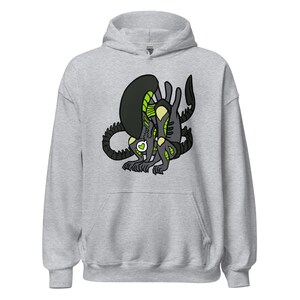 Xenomorph Hoodie (black Xenomorph) Xenomorph Alien, Xenomorph Art ...
