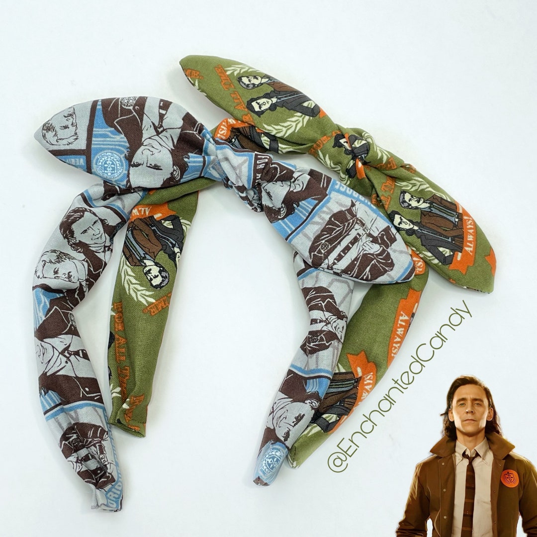 READY TO SHIP Loki Tva Show Bow Knot Knotty Headband - Etsy
