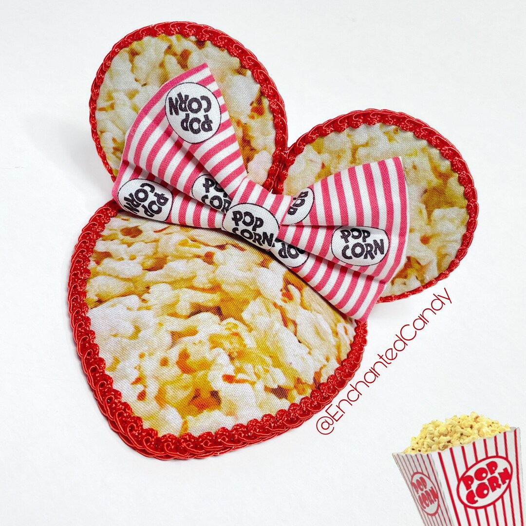 NEW- Popcorn Cart Disney Snacks Teardrop Retro Dapper Mouse Ears ...