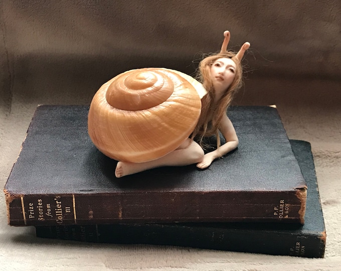 Snail Lady Emerging From Her Shell - Etsy