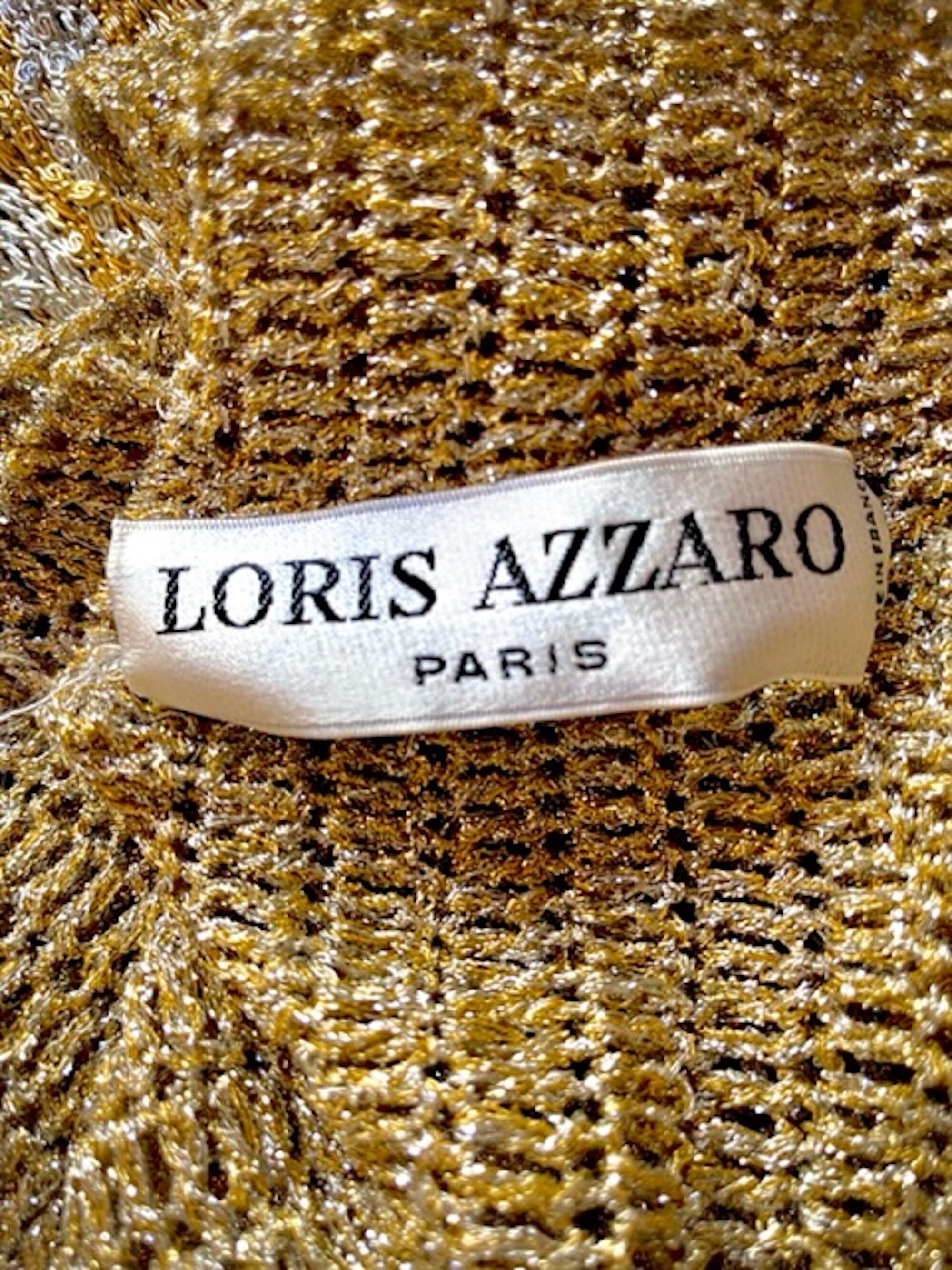 RARE 1970s Authentic Loris Azzaro Gold and Silver Chain RARE 1970s Authentic Loris Azzaro Gold and Silver Chain