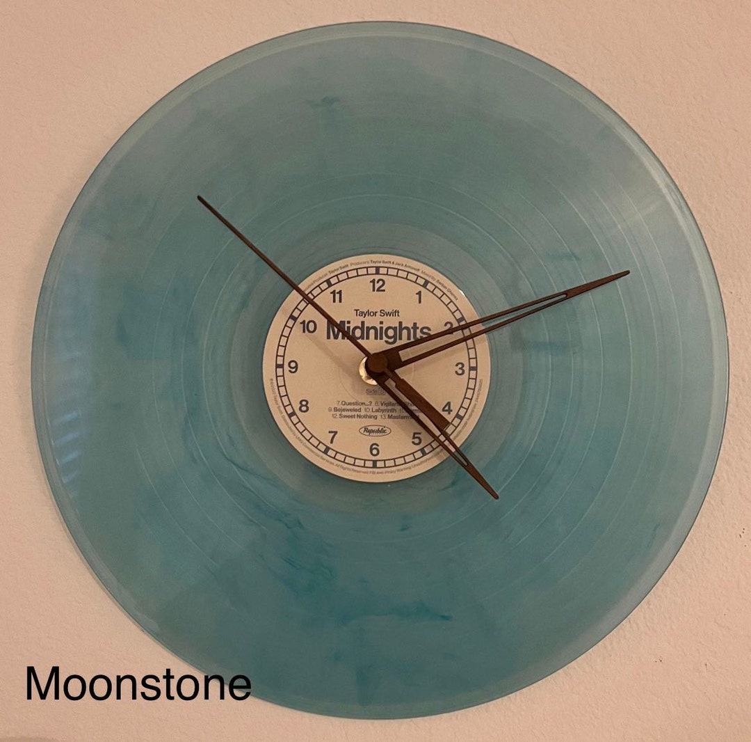 Custom Midnights Vinyl Clock - Etsy