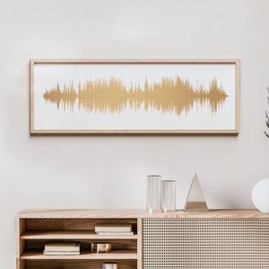 Sound Wave Art - Custom Song Soundwave Print, Personalized to Any Song ...