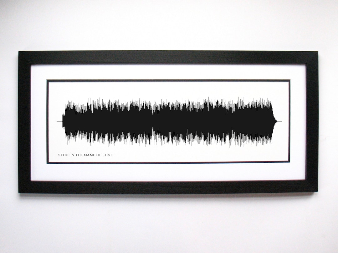 Stop! in the Name of Love - Song Lyrics Wall Art, Song Lyric Gift Idea ...