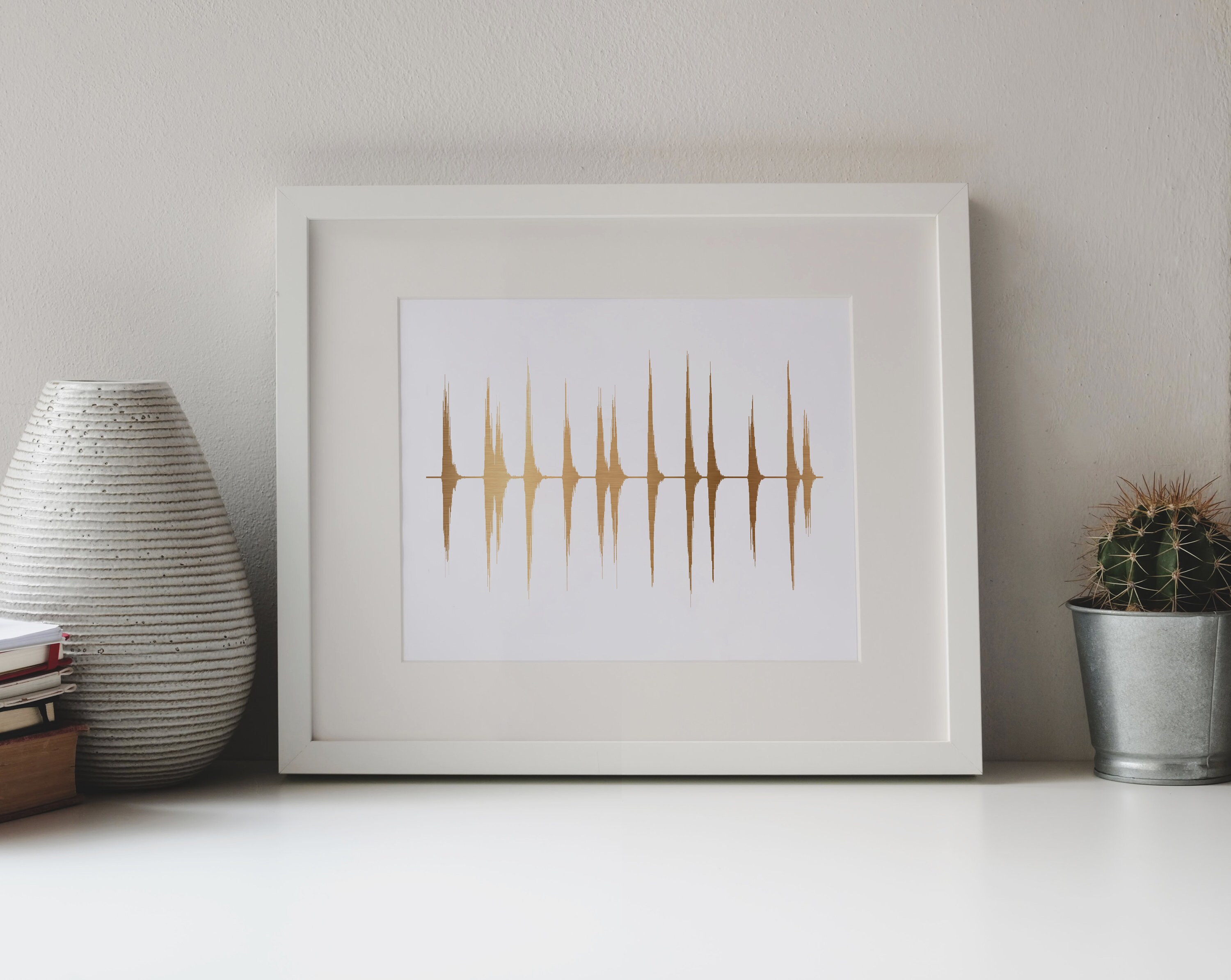 Bark Sound Wave Pet Remembrance / Dog Memorial Made From - Etsy