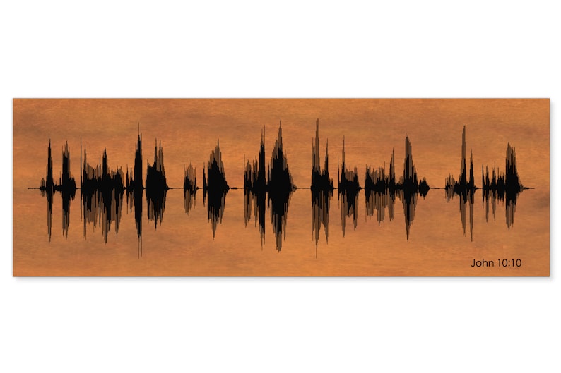 Seminary Graduate Gift Idea - Sound Wave Bible Verse - GREAT ...