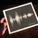 Audiologist Art Print Gift - Sound Wave & Voice Art Poster for ...
