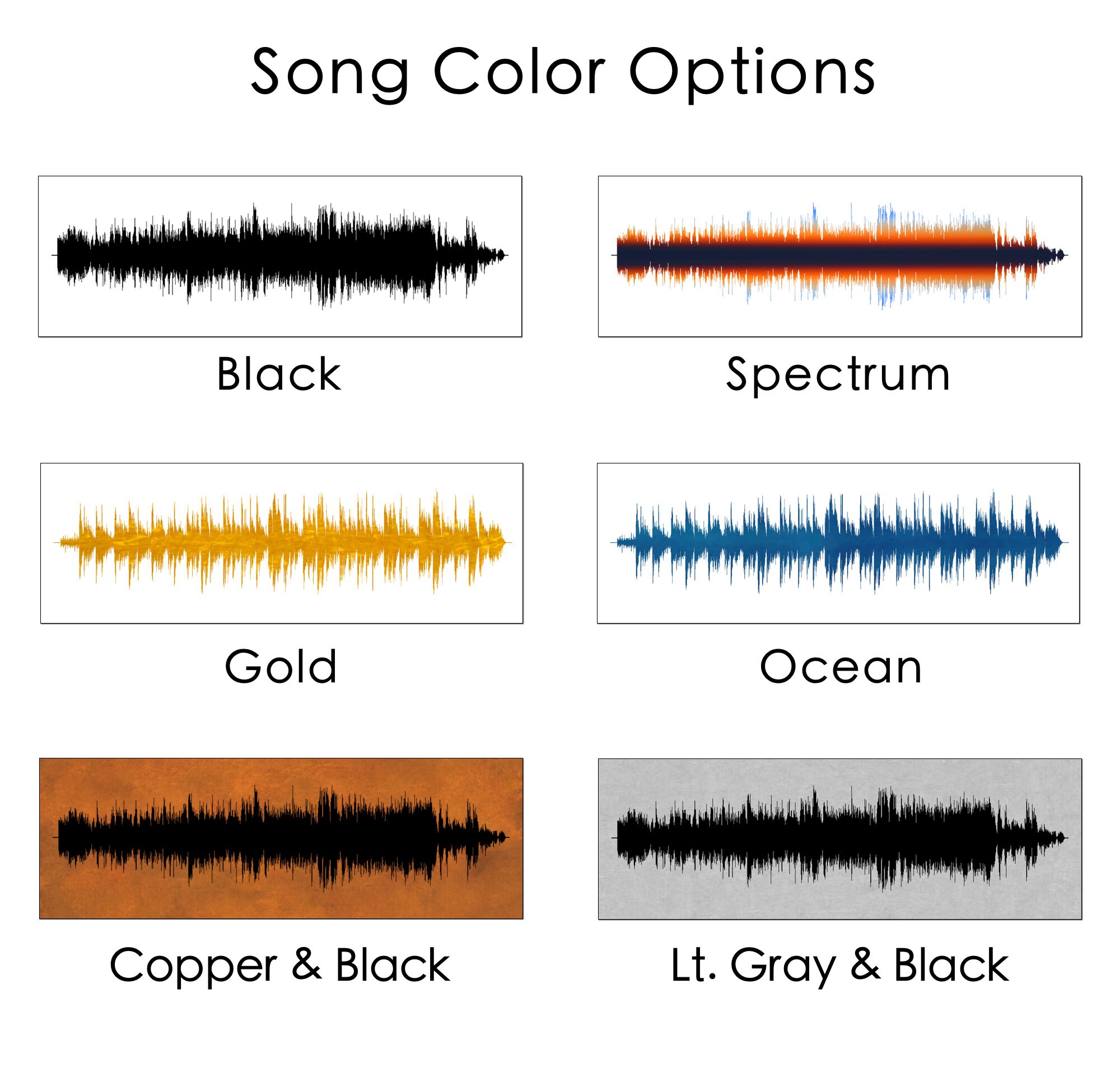 Song Soundwave Any Song Into Art Romantic Gift Idea Gifts | Etsy