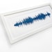 Soundwave Art With Frame - Framed Sound Wave Art - Framed Wall Art Gift ...