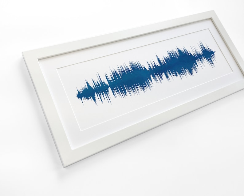50th Birthday Gift Custom Sound Wave Song Fiftieth Birthday - Etsy