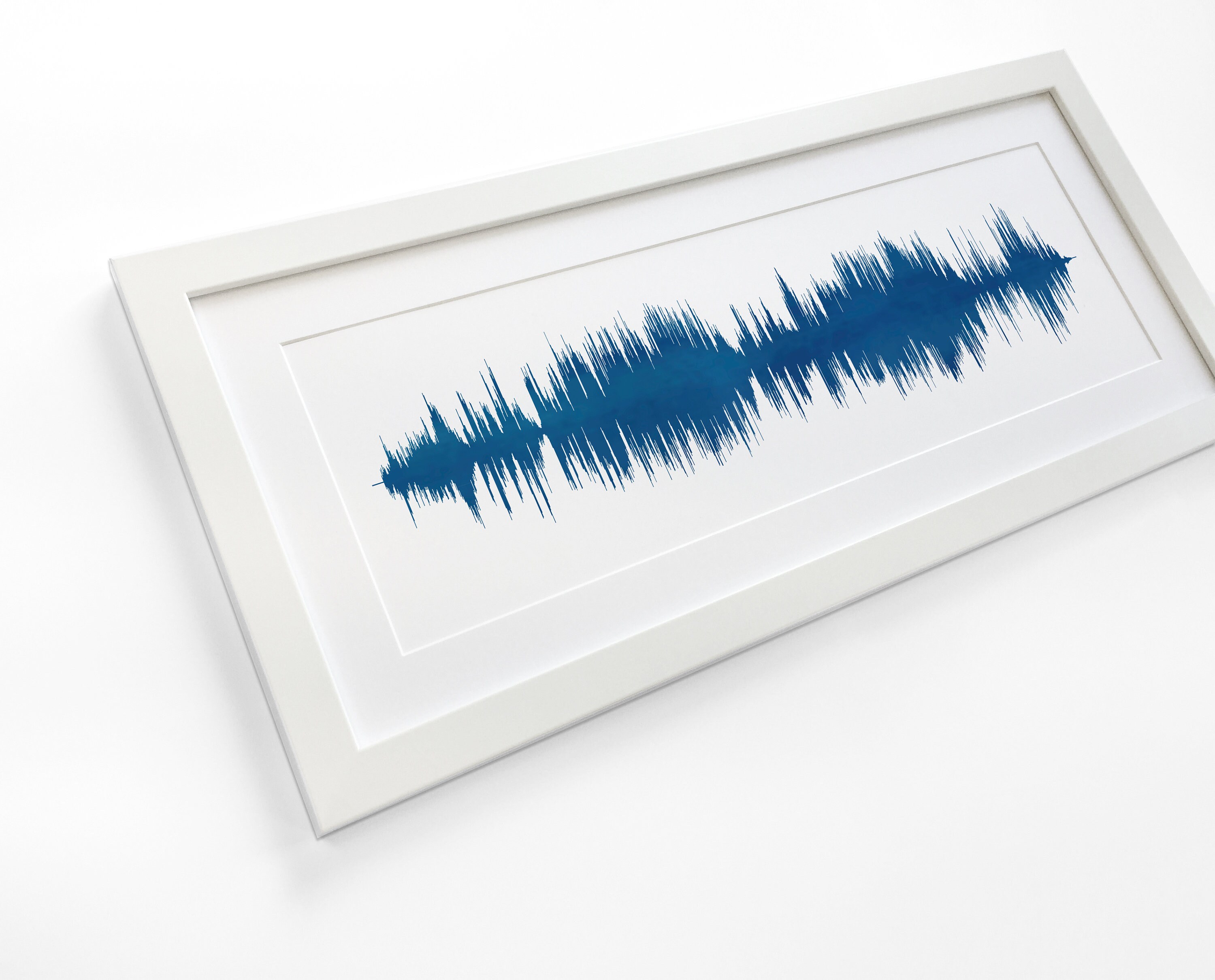 Sound Wave Art - Custom Song Print or Voice Print - Sound Wave Wall Art ...