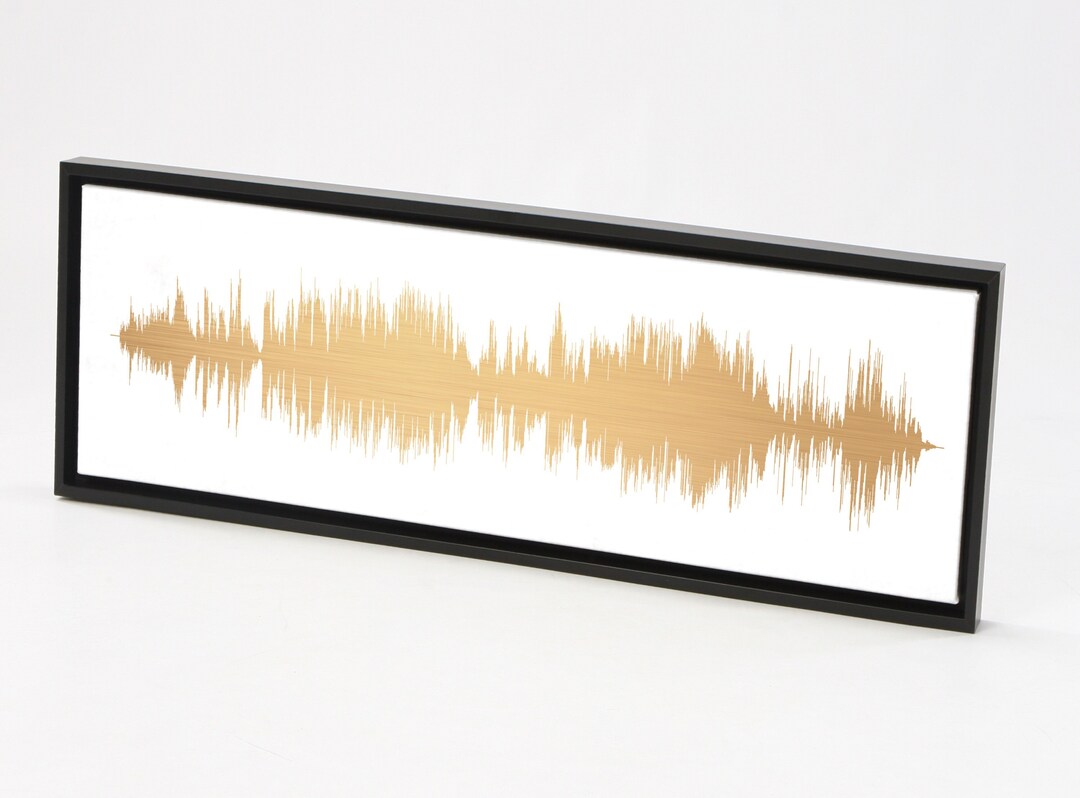 Sound Wave Art - Custom Song Soundwave Print, Personalized to Any Song ...