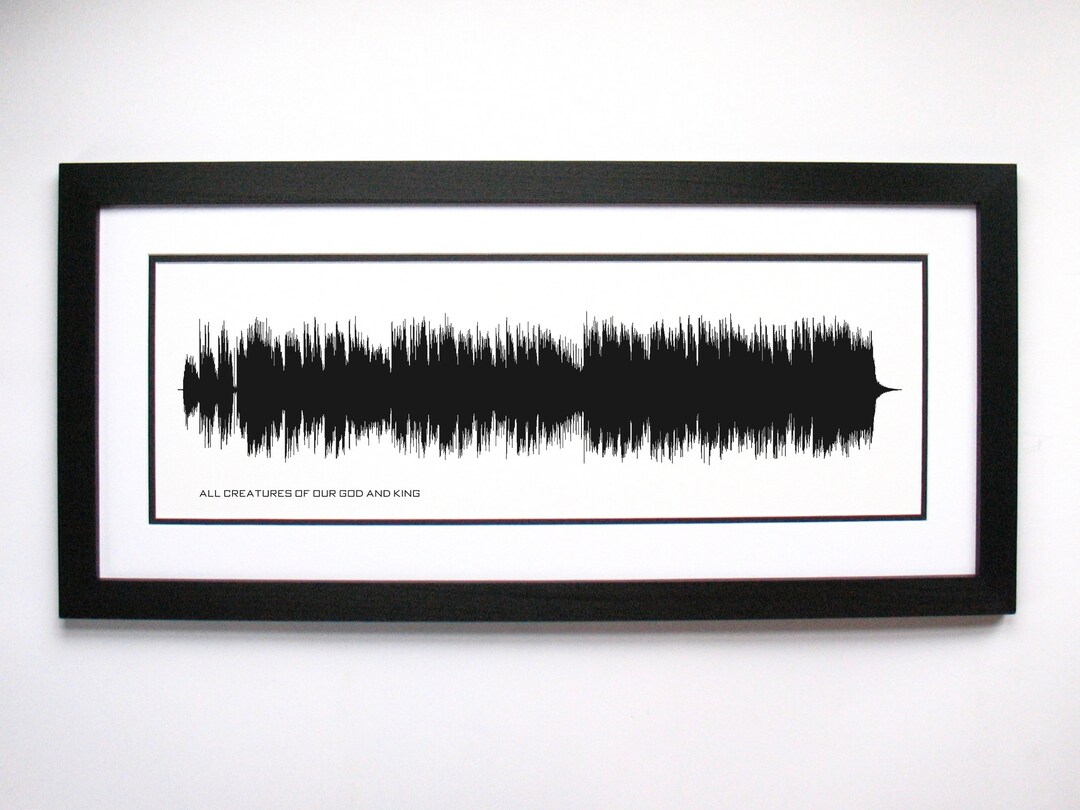 All Creatures of Our God and King - Song Lyrics Wall Art, Song Lyric ...