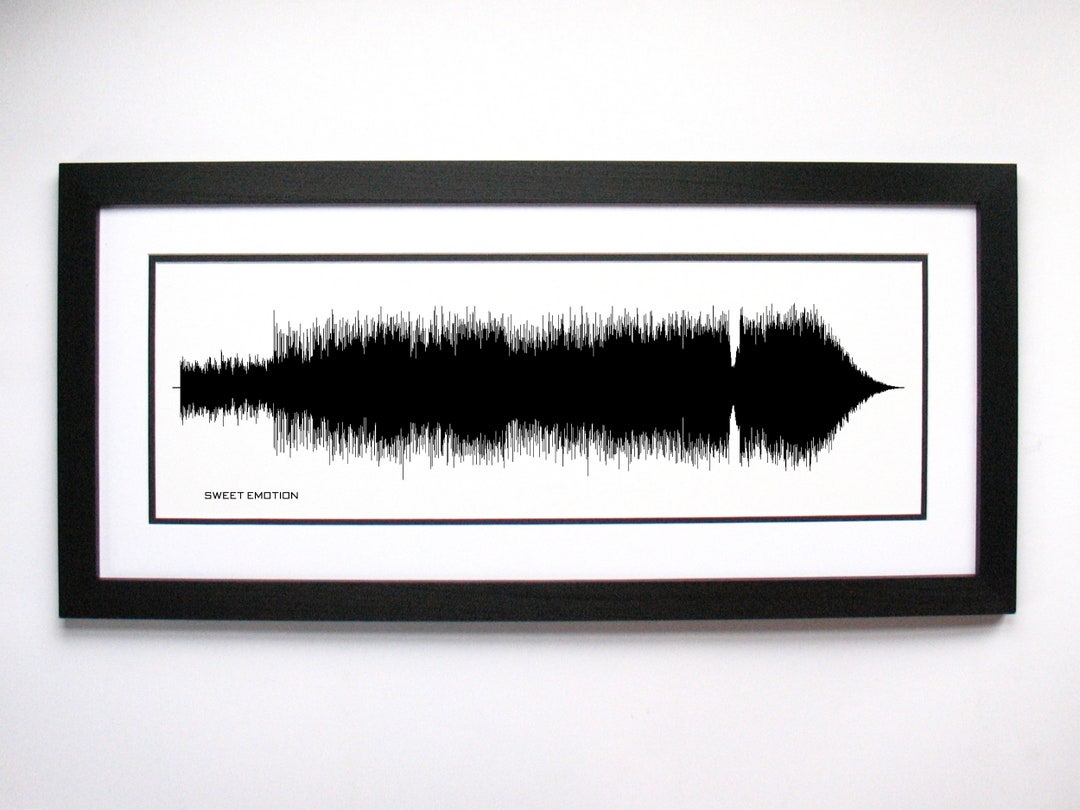 Sweet Emotion - Song Lyrics Wall Art, Song Lyric Gift Idea, Sweet ...