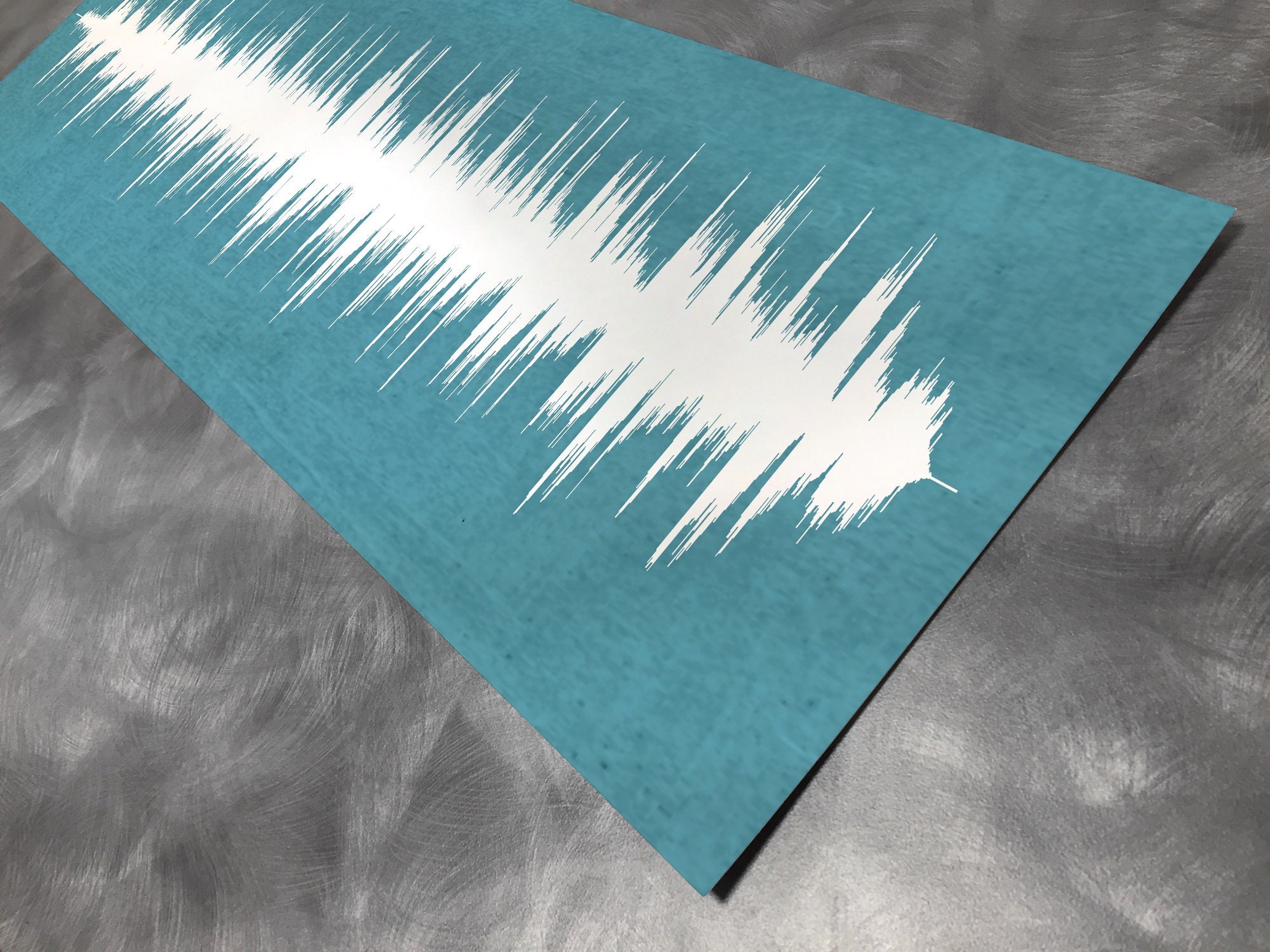 Sound Wave Wall Art Music Wall Art Waveform Poster Print - Etsy