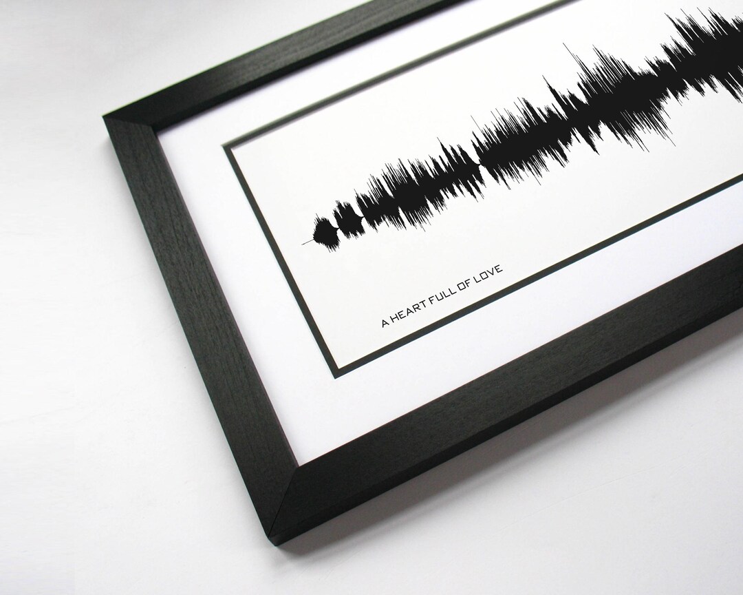 A Heart Full of Love - Soundwave Art Made From the Song "a Heart Full ...