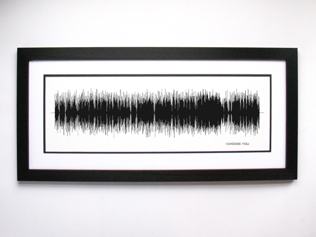 I Choose You - Song Lyrics Wall Art, Song Lyric Gift Idea, I Choose You ...