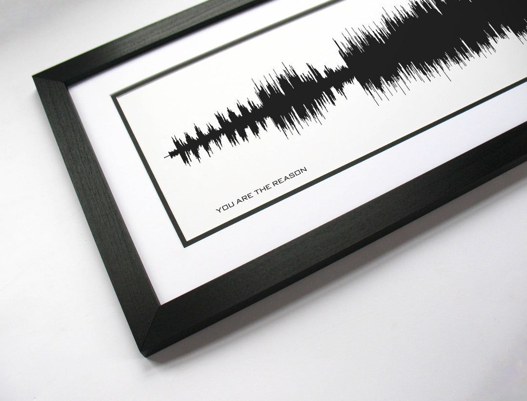 You Are the Reason - Song Lyrics Wall Art, You Are the Reason Sound ...