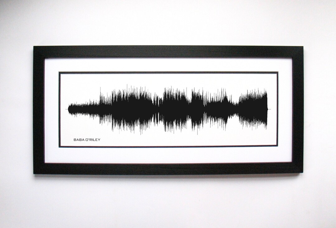 Baba Oriley - Song Lyrics Wall Art, Song Lyric Gift Idea, Baba Oriley ...