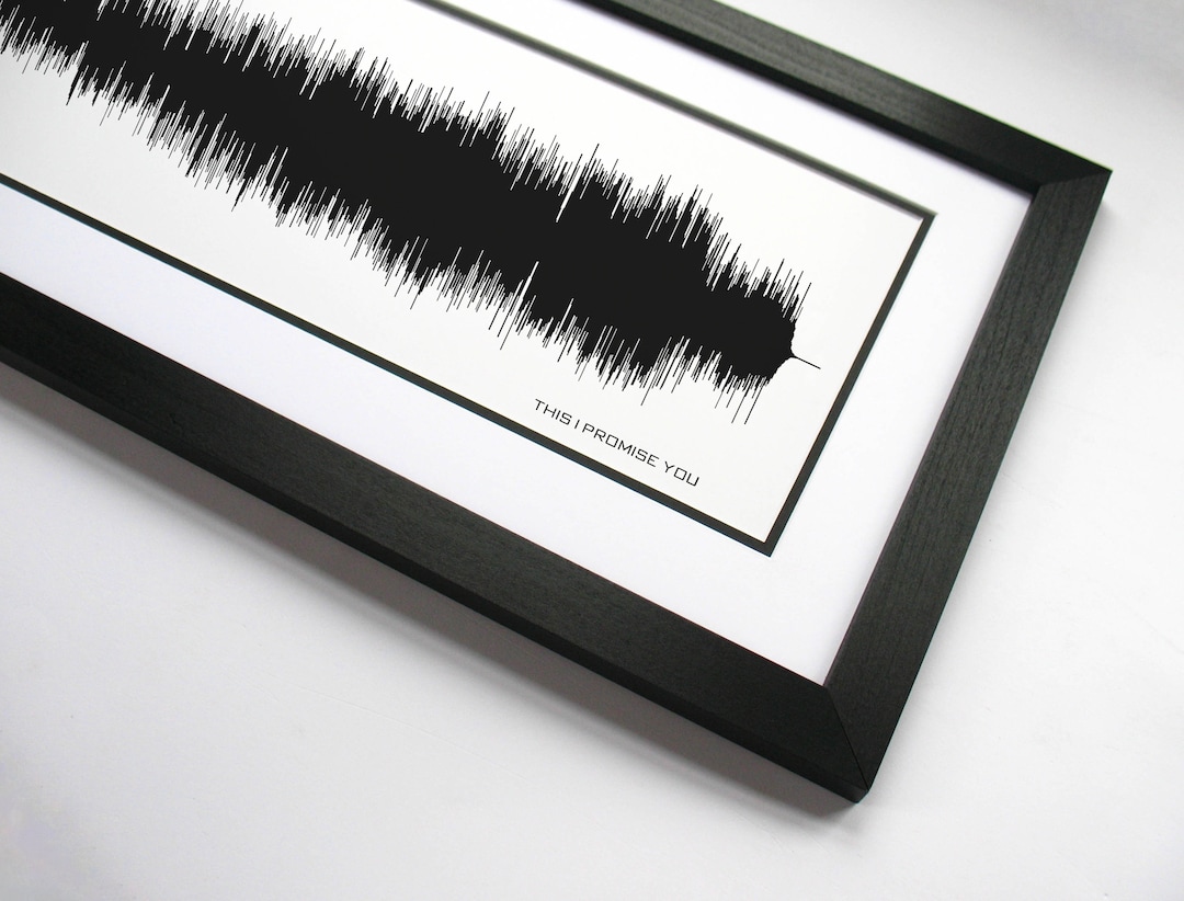 This I Promise You - Song Lyrics Wall Art - Song Lyric Gift Idea, This ...