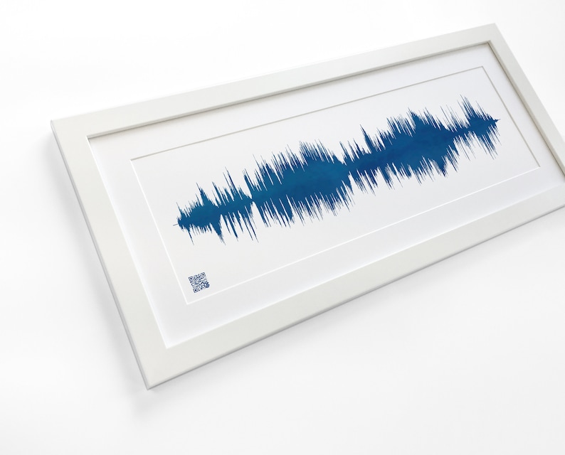 Sound Wave Art Custom Song Soundwave Print Framed or - Etsy