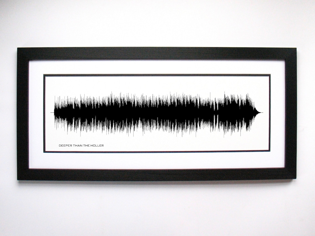 Deeper Than the Holler - Song Lyrics Wall Art, Song Lyric Gift Idea ...