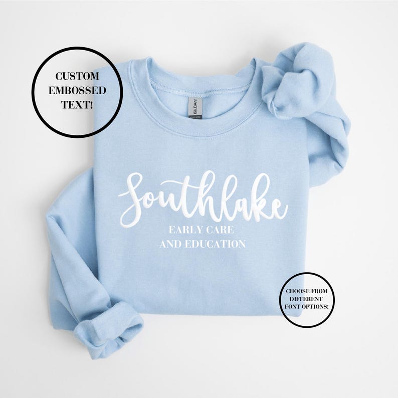 Custom Puff Vinyl Sweatshirt, Custom Logo Sweatshirt, Custom Text ...