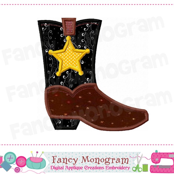 Cowboy Applique - Etsy