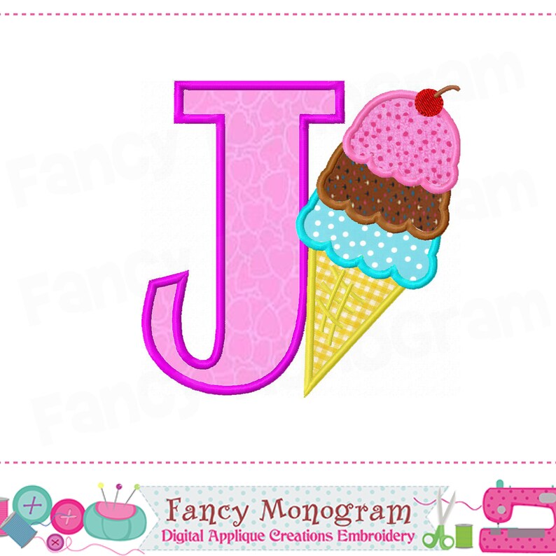 Ice Cream Cone Letters at Zane Stirling blog