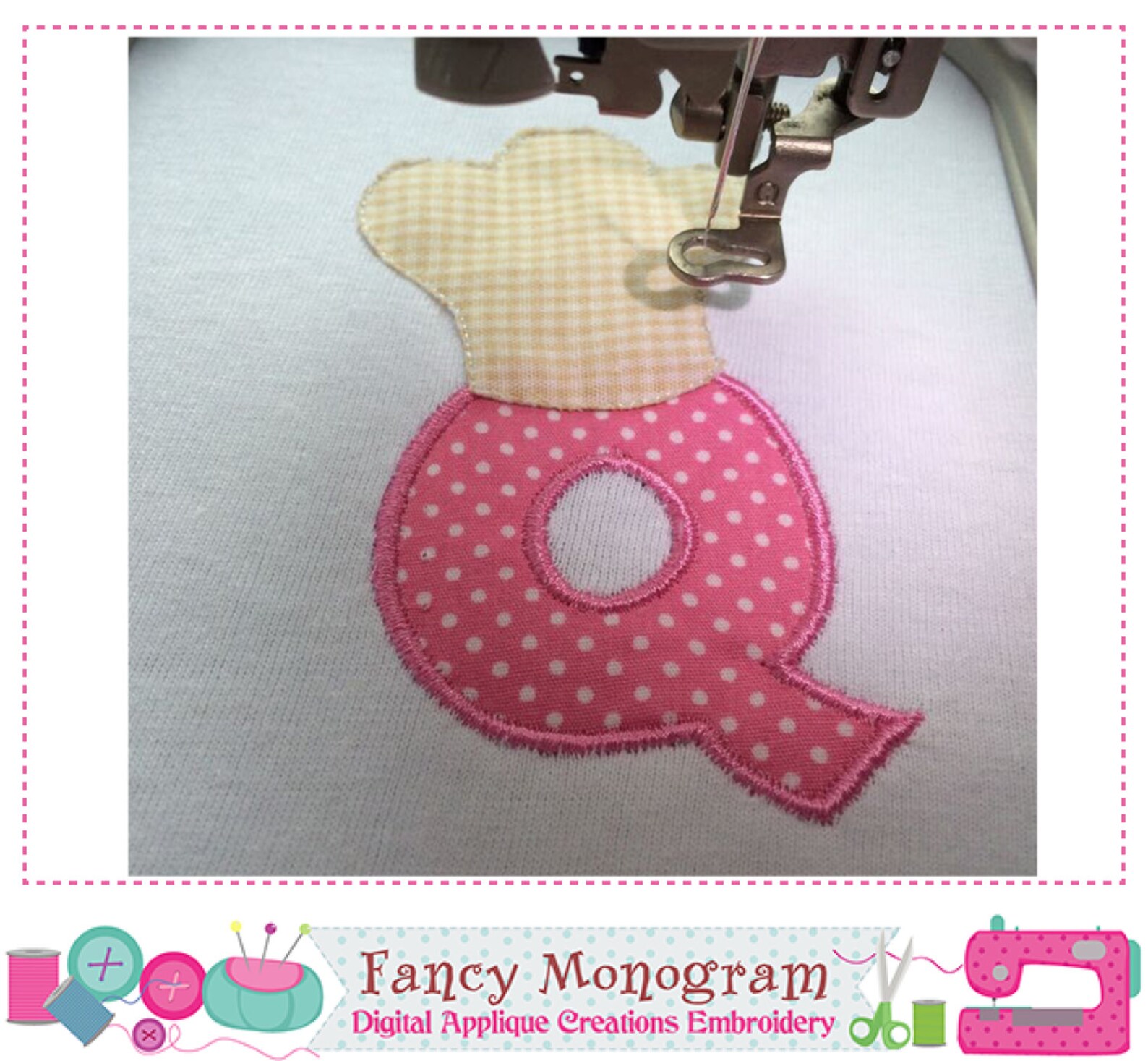 Cooking Monograms Font - Chef Alphabet Applique Embroidery Design -1653 ...