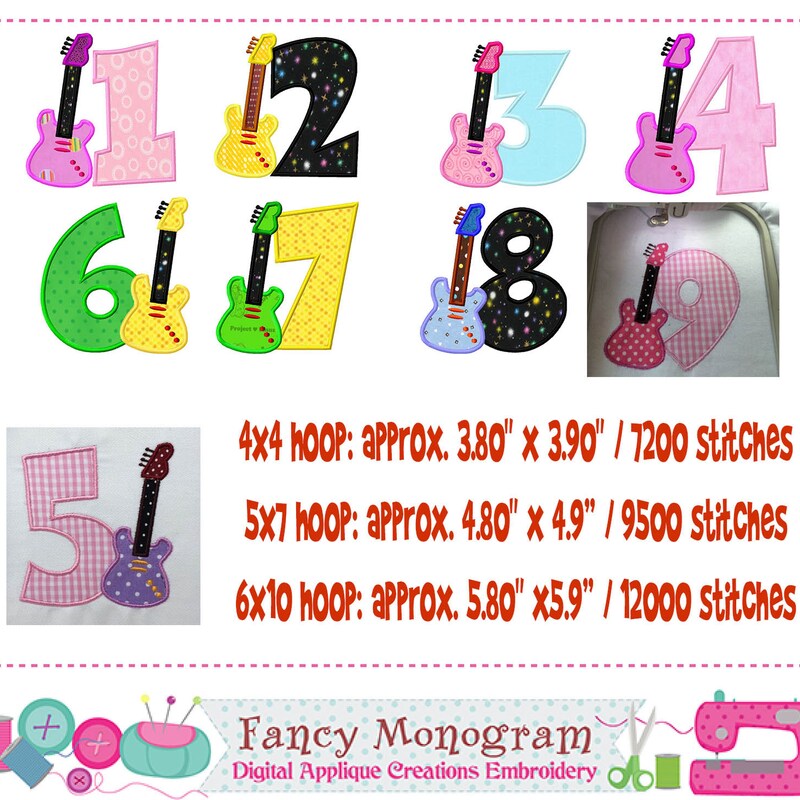 Music Applique - Etsy