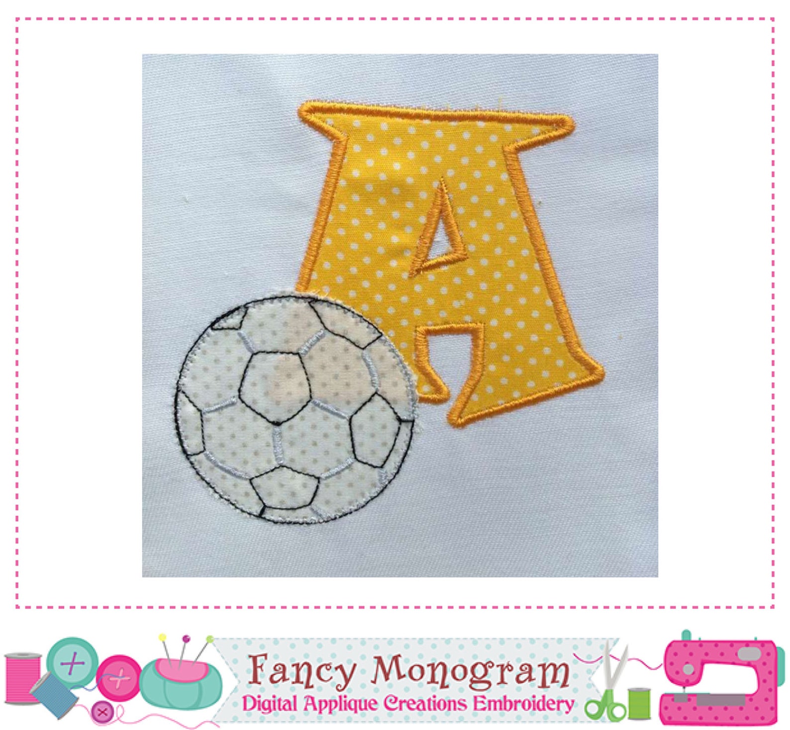 Soccer Alphabet Embroidery Soccer Monograms Design Soccer | Etsy